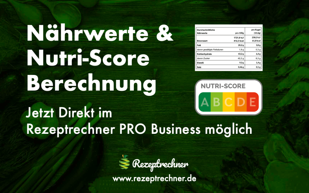 nutri score berechnung excel Archive