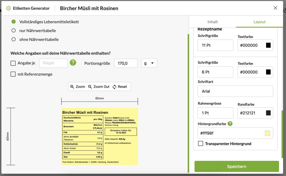 Etikettendrucker für Selbstvermarkter