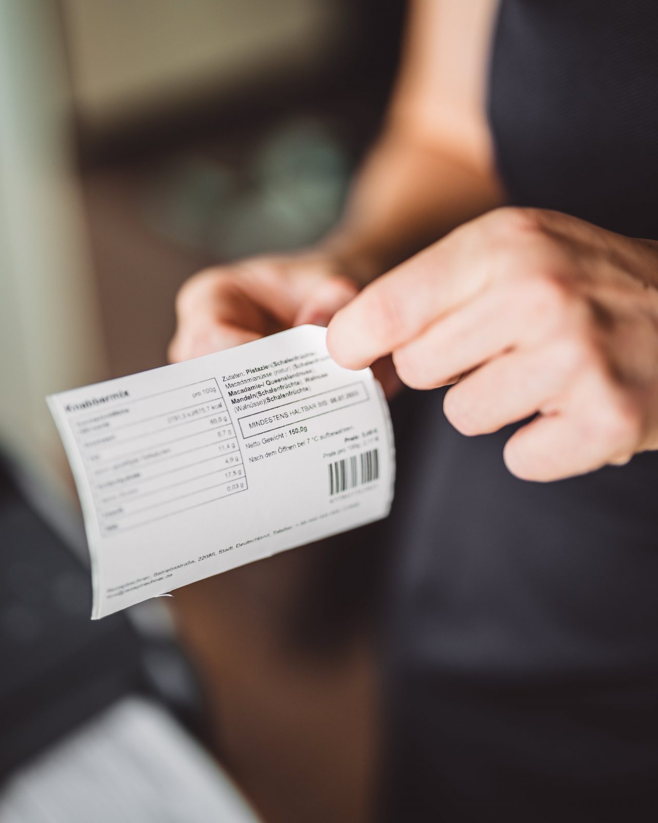 Was muss auf einem Etikett stehen?